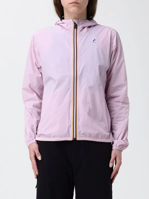 K-WAY Le Vrai 4.0 Claudette Technical Fabric Jacket - Lilac