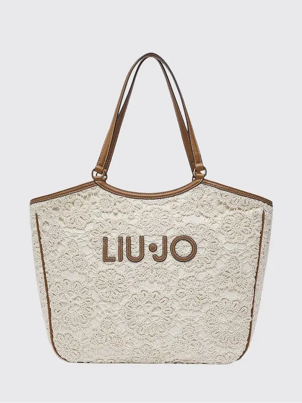 Liu Jo Lace Tote Bag - Cream