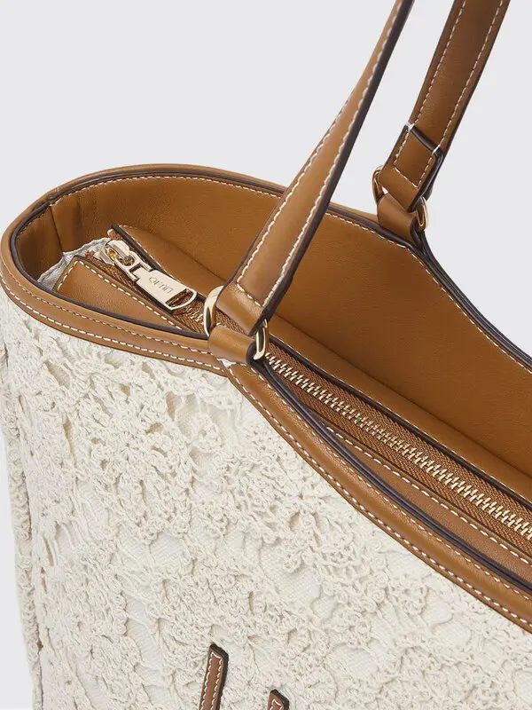 Liu Jo Lace Tote Bag - Cream