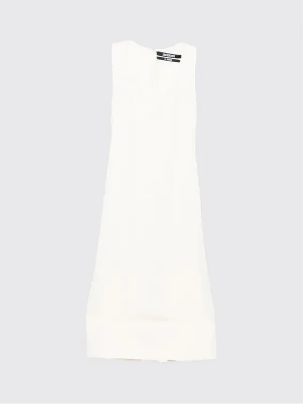 Jacquemus Linen Blend Midi Dress