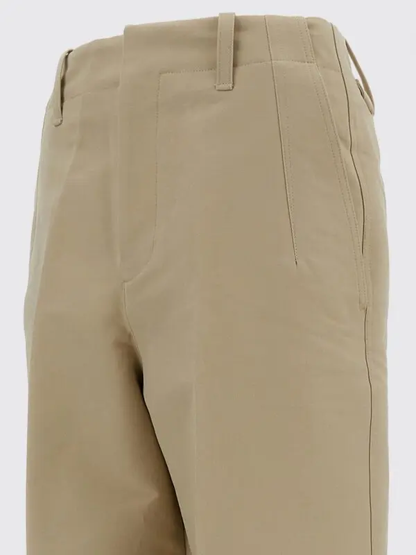 Jacquemus Cotton Wide-leg Trousers - Beige
