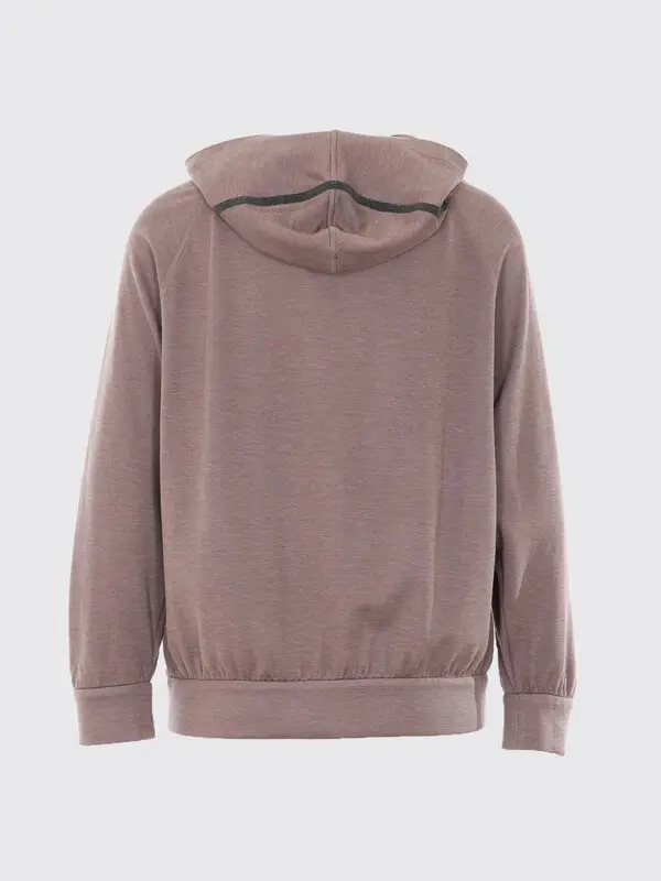 Brunello Cucinelli Zip-up Cotton Blend Hoodie