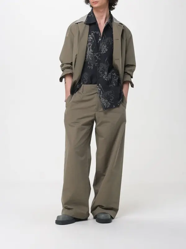 Our Legacy Cotton And Linen Casual Shirt With Print