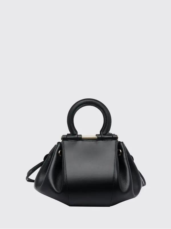 FERRAGAMO Leather Mini Bag With Top Handle