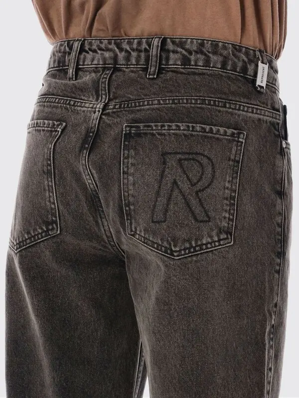 REPRESENT Straight Leg Jeans - Denim