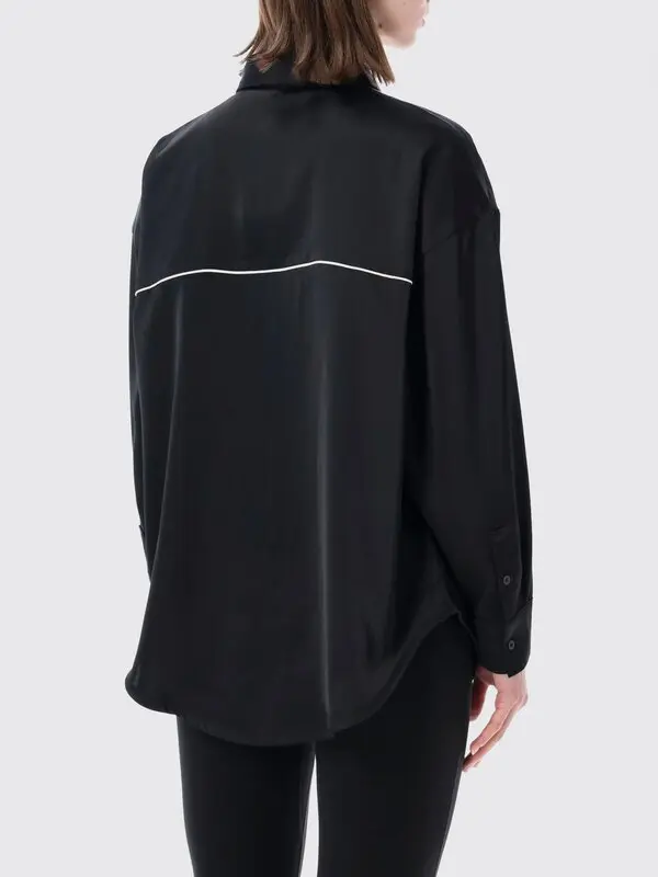 Nike Shirt With Contrast Stitching - Black