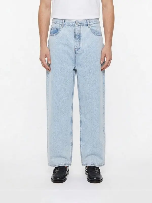 Drole De Monsieur Straight Denim Jeans - Blue