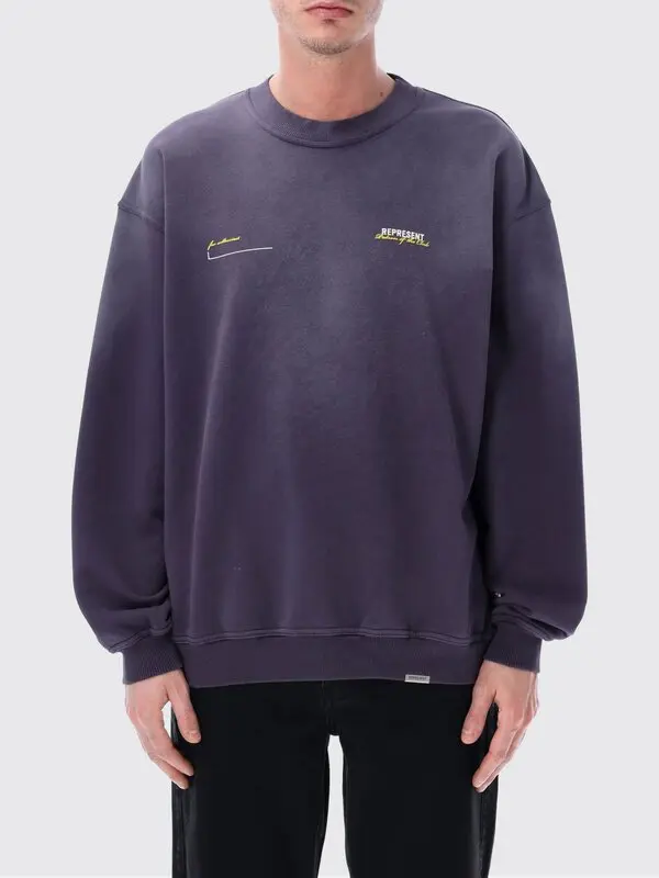 REPRESENT Crewneck Sweatshirt - Plum