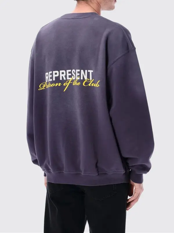 REPRESENT Crewneck Sweatshirt - Plum