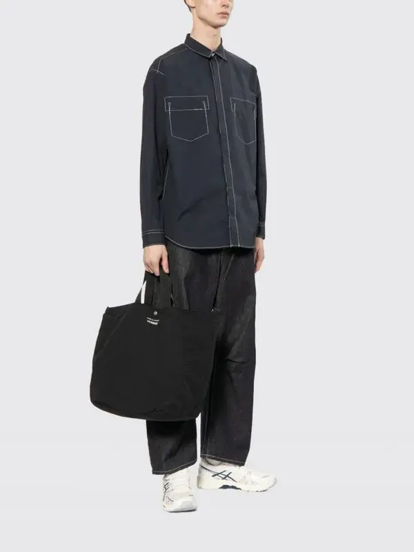 Comme Des Garçons Cotton Blend Tote Bag