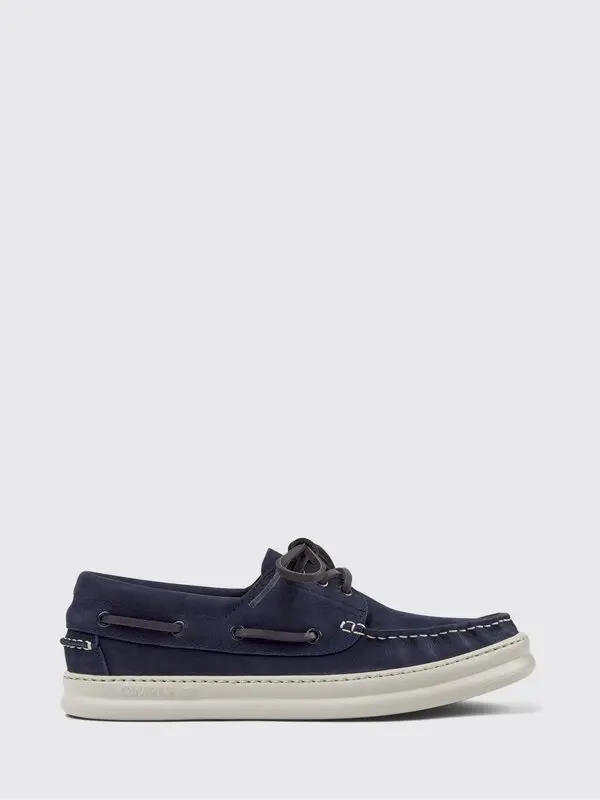 Camper Runner Nubuck Boat Loafers - Blue