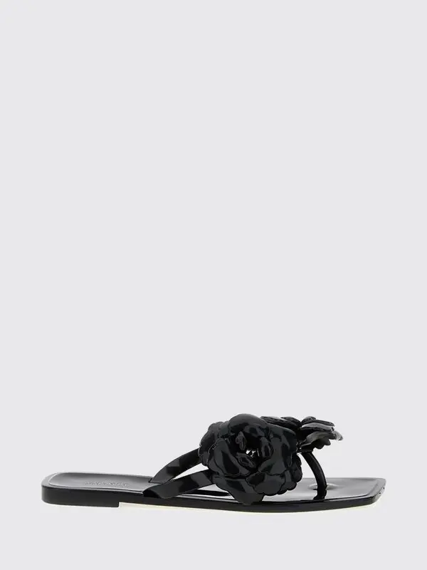 Coperni Flower Pvc Thong Sandals - Black