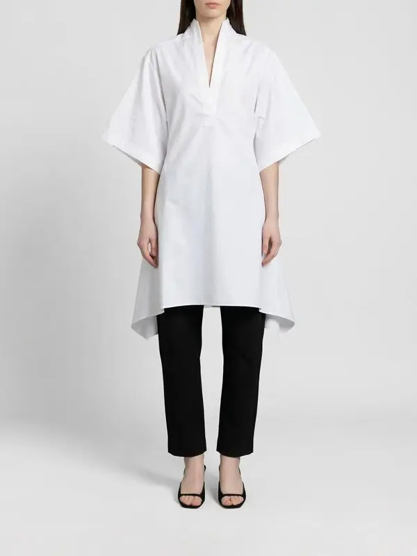 Jacquemus La Tunique Moisson Cotton Poplin Dress