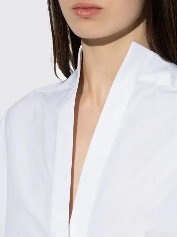 Jacquemus La Tunique Moisson Cotton Poplin Dress
