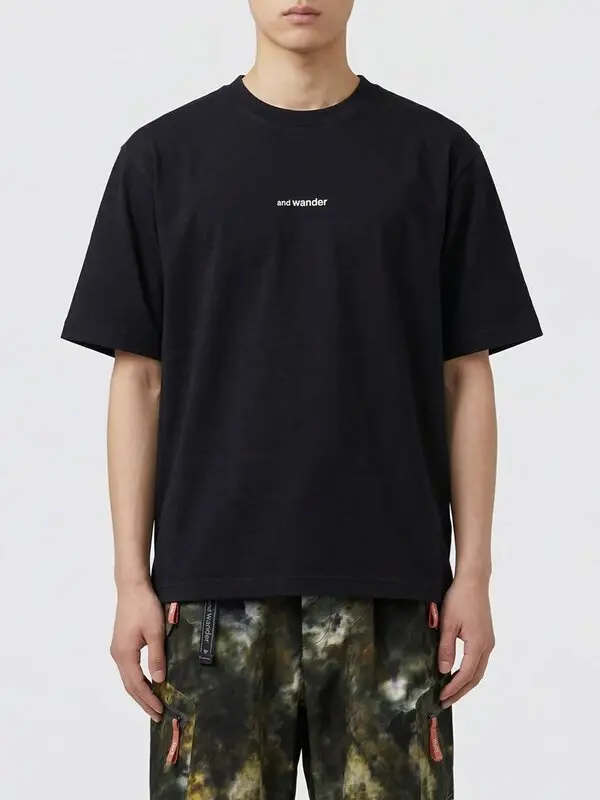 AND WANDER T-shirt - Black