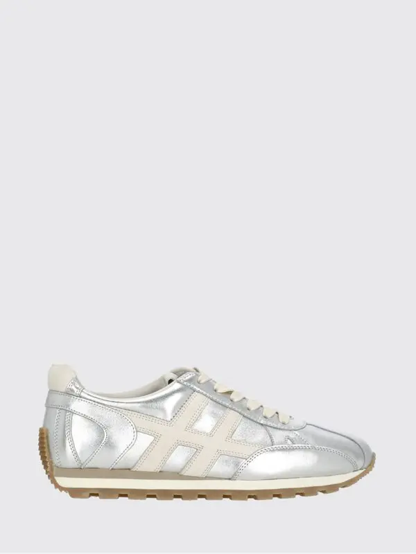 Hogan Low Top Sneakers - Silver