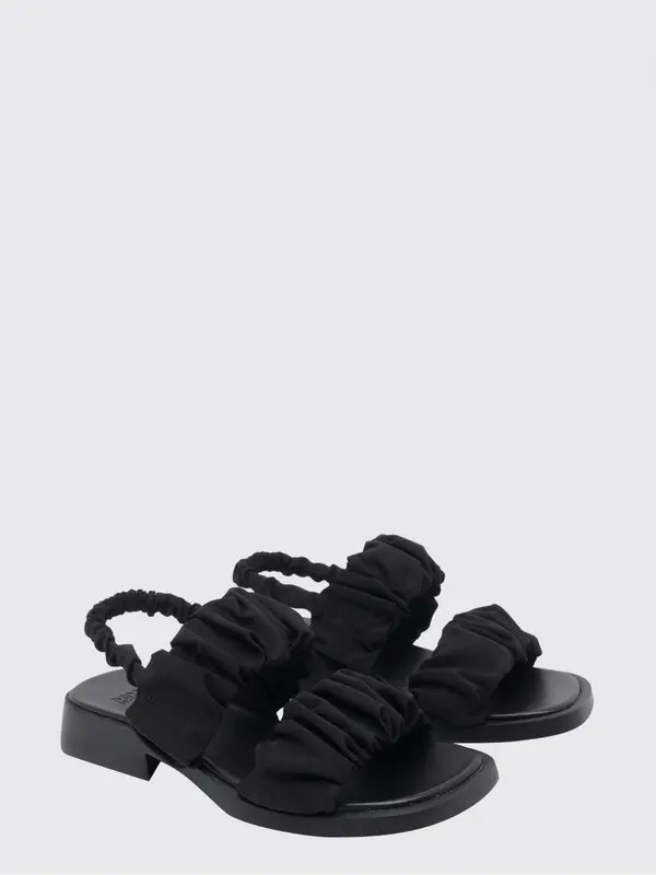 Camper Dana Ruched Polyester Slingback Sandals