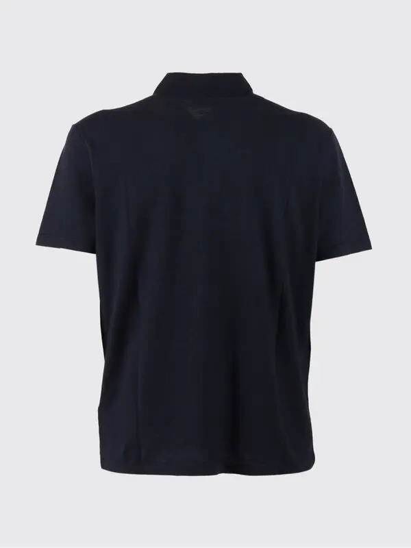 DONDUP Basic Cotton Polo Shirt - Blue