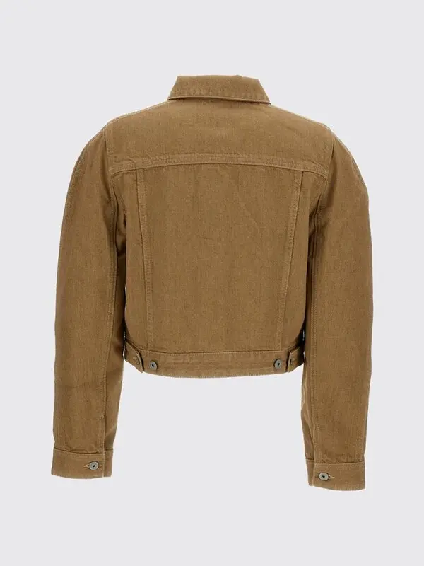 Jacquemus Ovalo Cotton Jacket - Beige