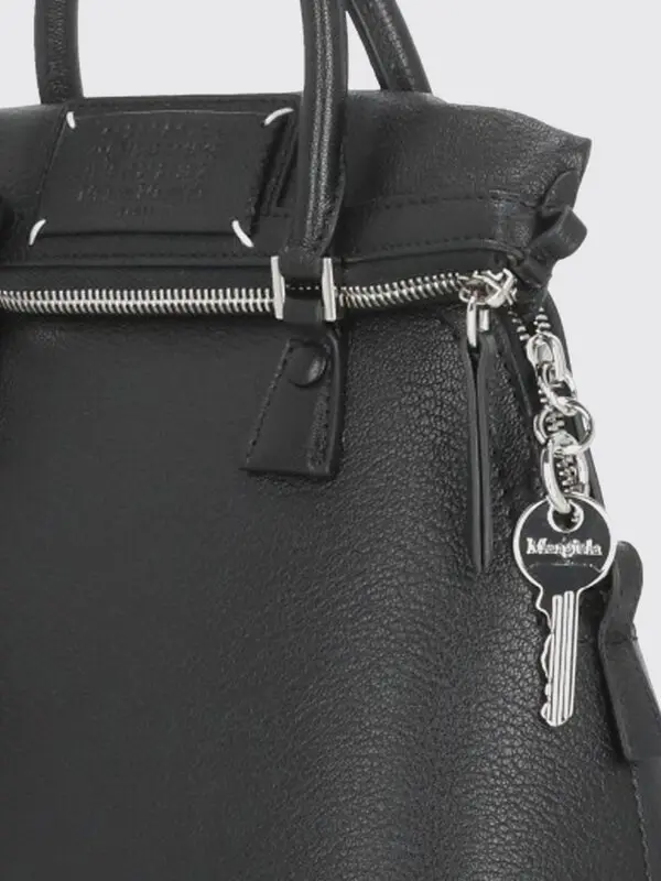 MAISON MARGIELA 5ac Grained Leather Bag