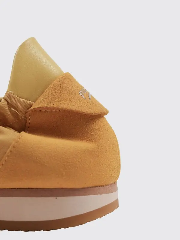 PURAAI Panther Vegan Leather And Nylon Sneakers - Yellow