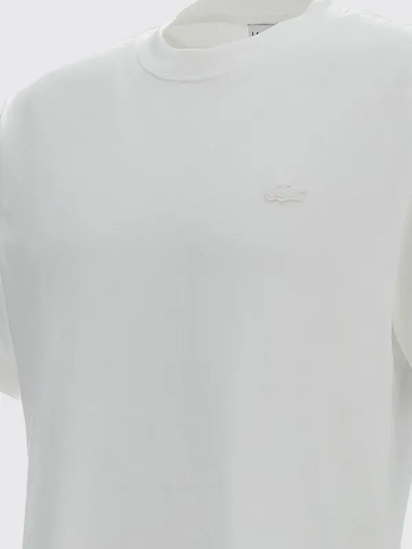 Lacoste Crew Neck T-shirt In Cotton