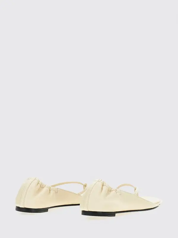 Jacquemus Leather Thong Sandals - White