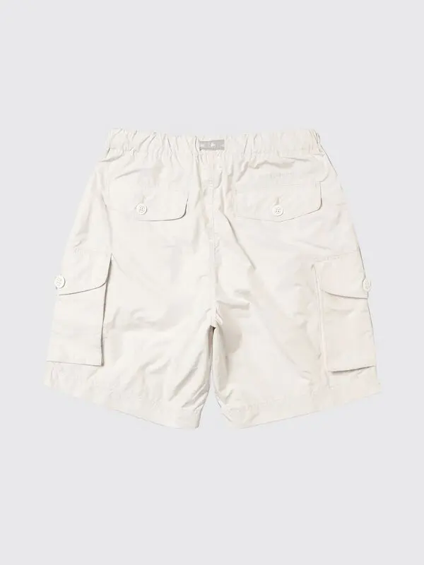 AND WANDER Polyester Blend Cargo Shorts - Beige
