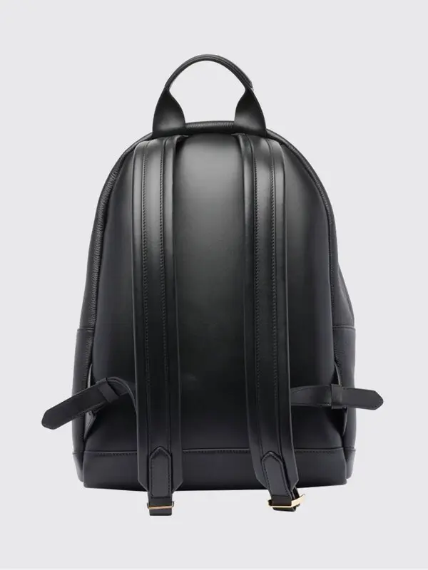 TOM FORD Leather Backpack - Black