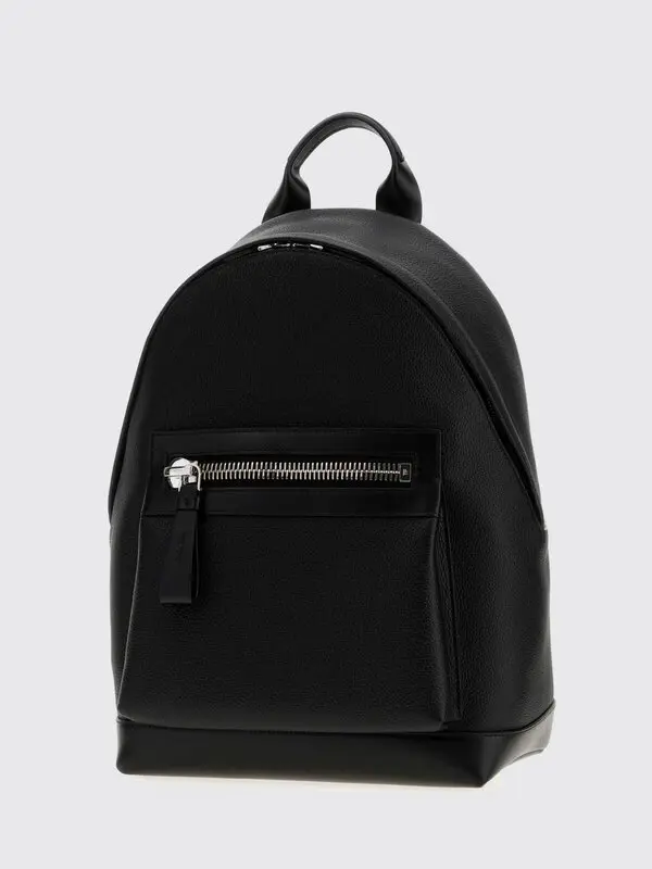 TOM FORD Calfskin Backpack With Embossed Logo