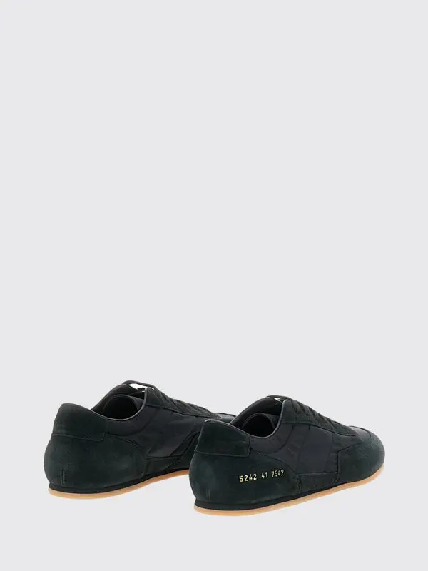 COMMON PROJECTS Minimal Runner Suede And Nylon Lace-up Sneakers