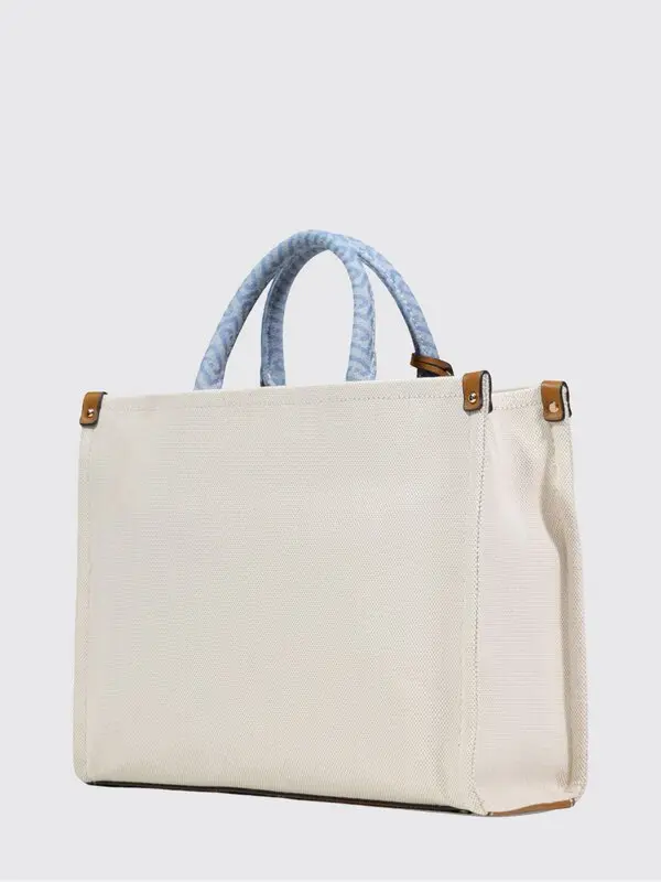Liu Jo Striped Canvas Handbag