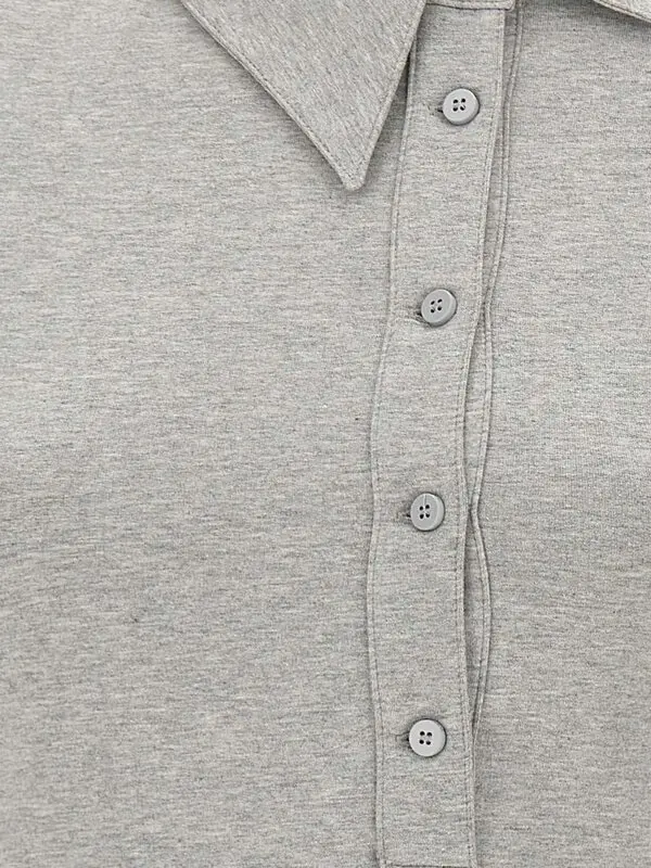 Attico Polo Shirt - Grey