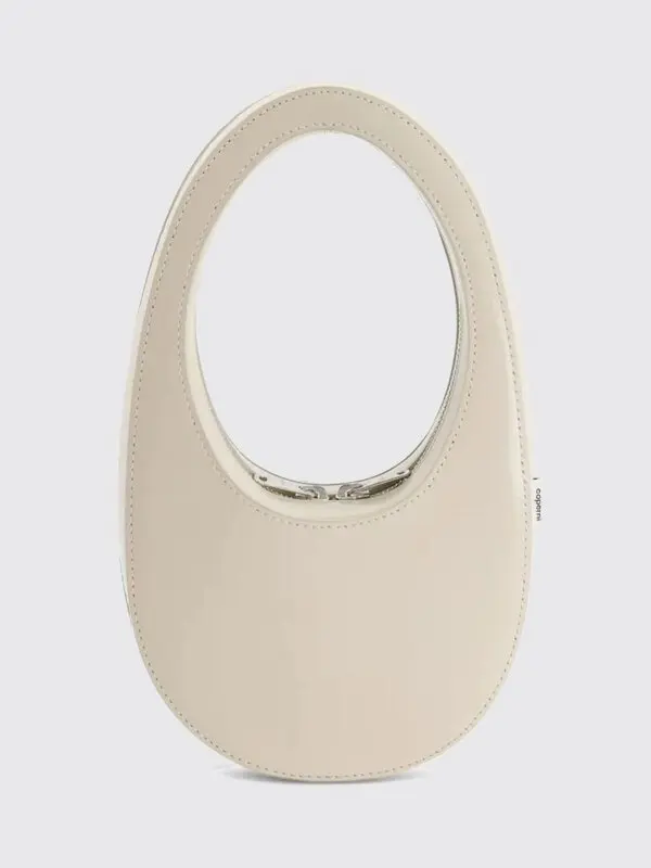 Coperni Swipe Leather Bag - Nude