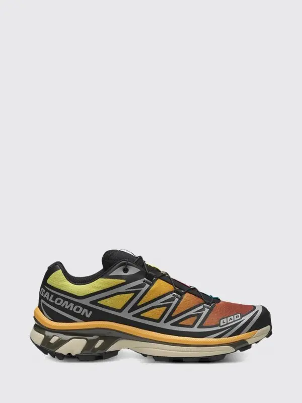 SALOMON Xt-6 Mesh And Rubber Sneakers - Black 1