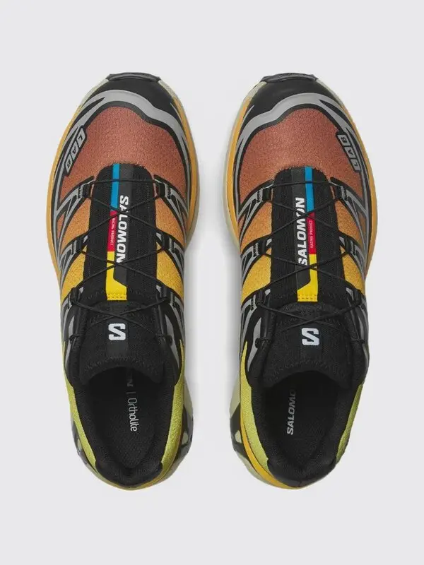 SALOMON Xt-6 Mesh And Rubber Sneakers - Black 1
