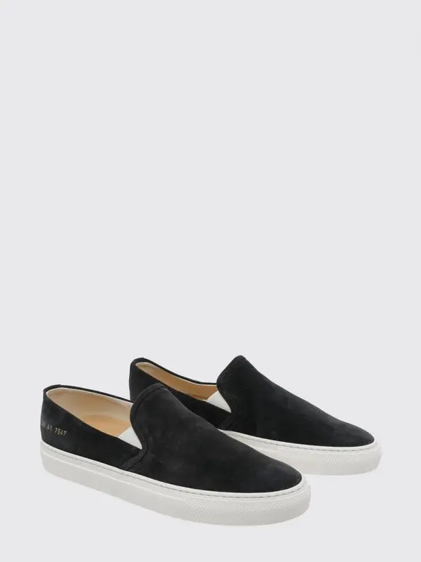 COMMON PROJECTS Suede Slip-on Sneakers - Black