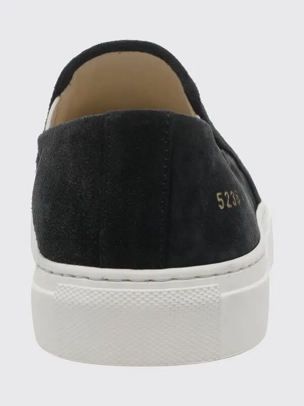 COMMON PROJECTS Suede Slip-on Sneakers - Black