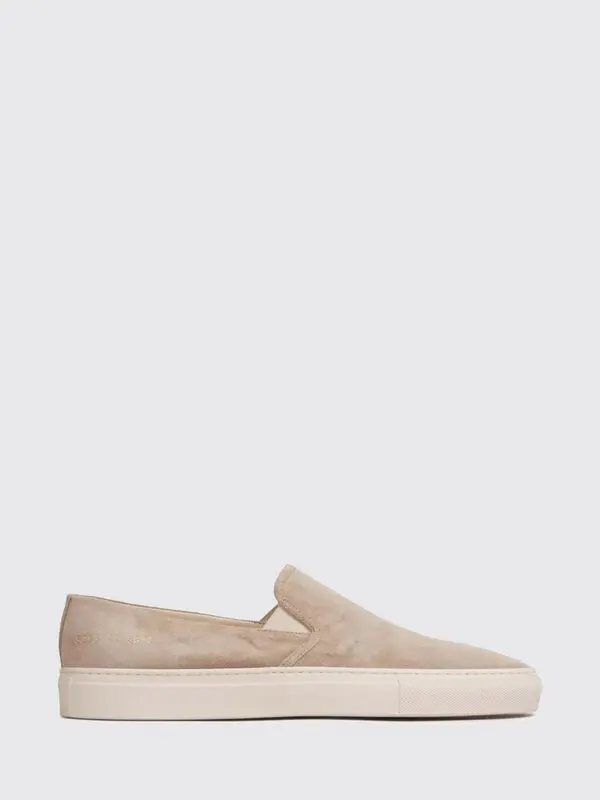 COMMON PROJECTS Suede Slip-on Sneakers - Grey