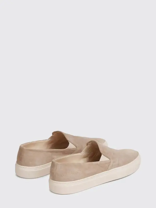 COMMON PROJECTS Suede Slip-on Sneakers - Grey