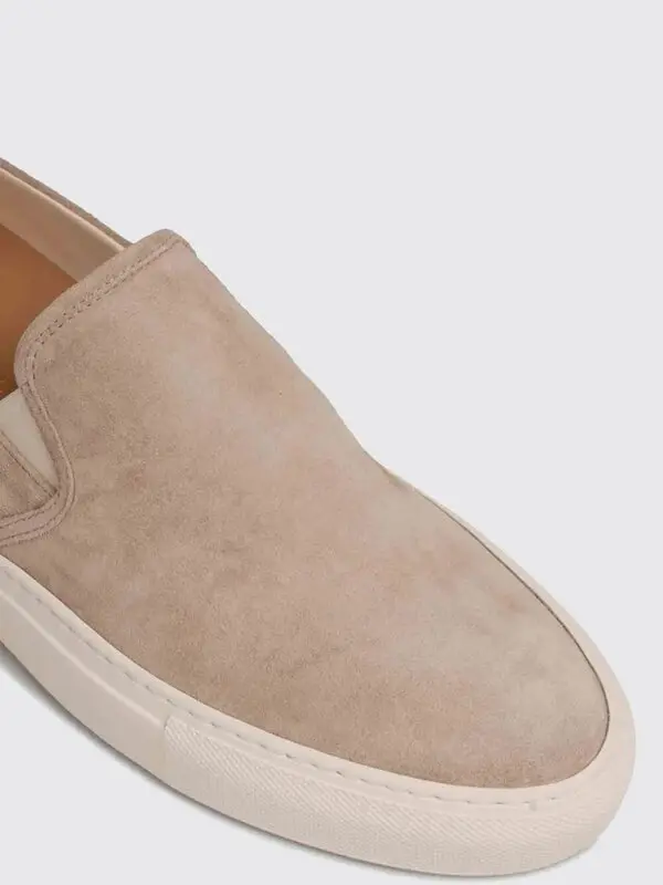 COMMON PROJECTS Suede Slip-on Sneakers - Grey