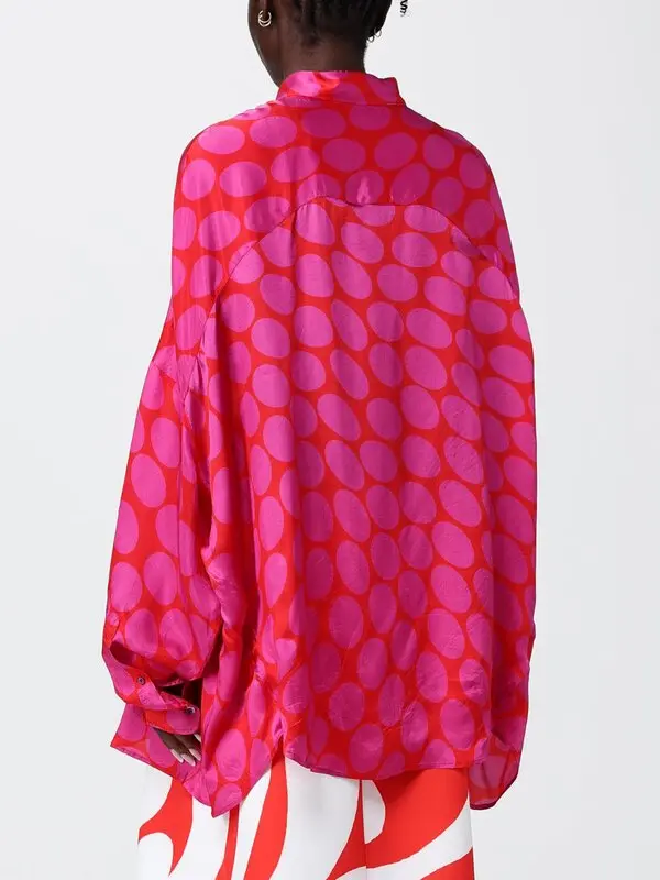 Dries Van Noten Polka Dot Viscose Shirt