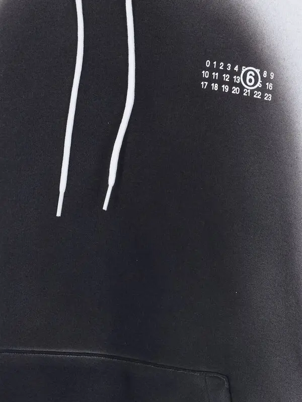 MAISON MARGIELA Printed Cotton Blend Hoodie