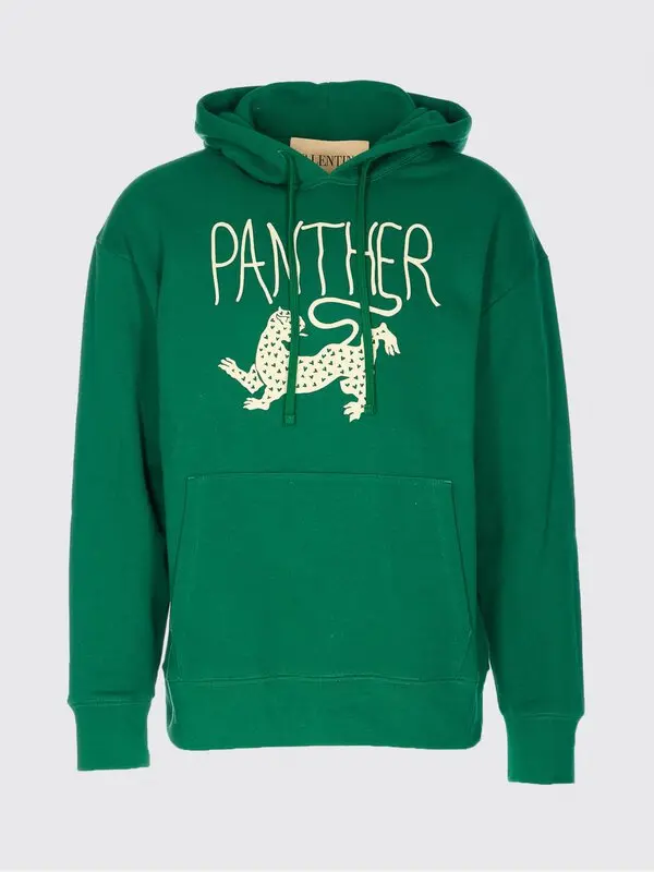 Valentino Garavani Panther Graphic Hoodie - Green