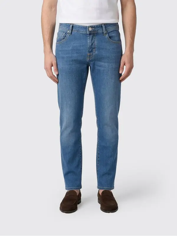 Jacob Cohen Slim Fit Stretch Denim Jeans - Blue