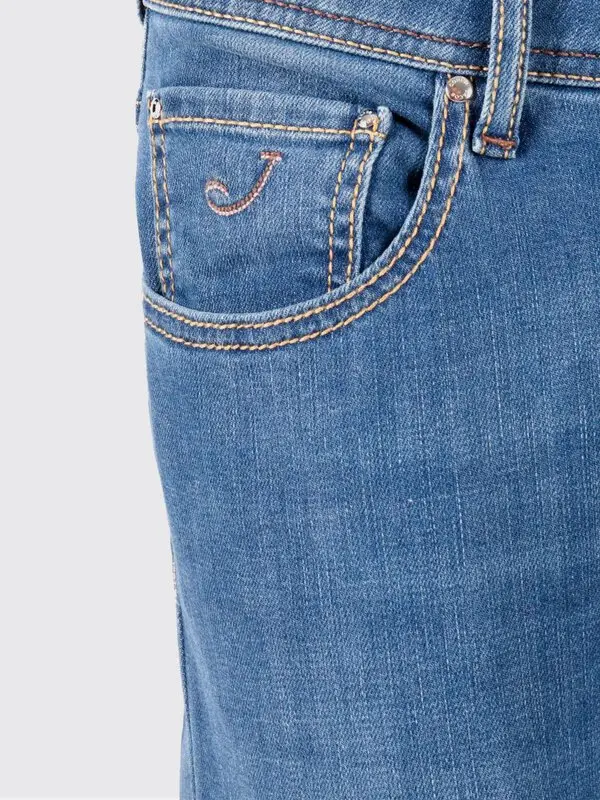 Jacob Cohen Slim Fit Stretch Denim Jeans - Blue