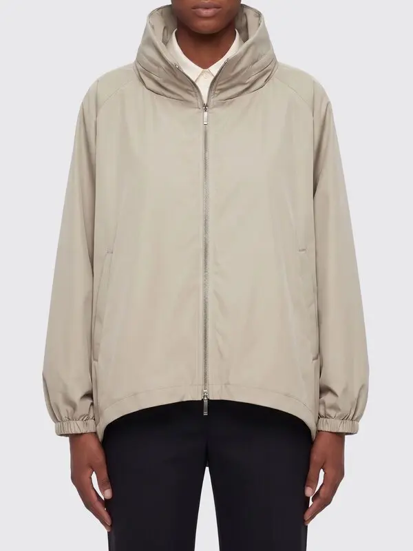 MOORER Lehua-stp Technical Fabric Windbreaker - Beige