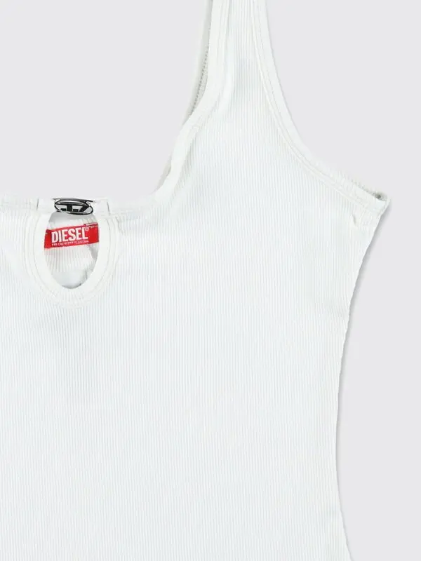 DIESEL® Maura Ribbed One-piece Swimsuit - White