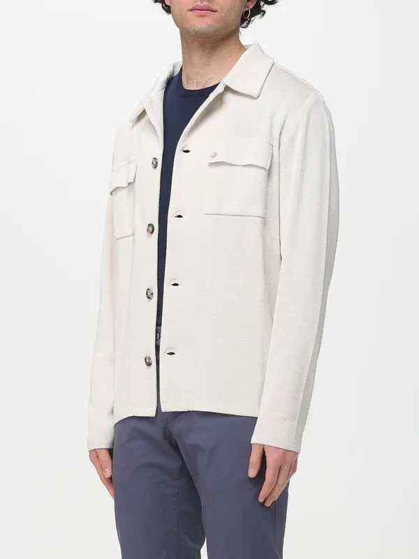 MANUEL RITZ Button-detailed Shirt Jacket - Rope
