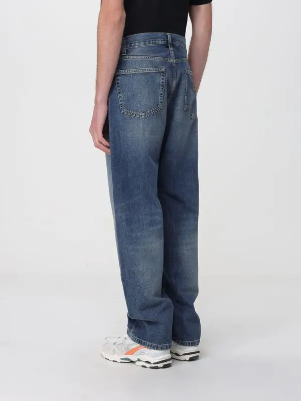 Carhartt Work In Progress Aaron Wide Leg Jeans - Blue